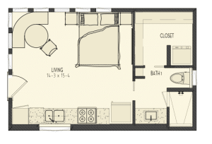 Tiny Cottage Plan - Extreme Panel